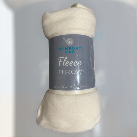 Comfort Bay | Bedding | Comfort Bay Soft Fleece Throw Blanket 5 X 60 ...
